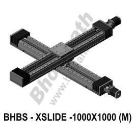 LINEAR XY HEAVY LOAD BALL SCREW SLIDES 1000X1000 MM WITH STEPPER MOTORS ...