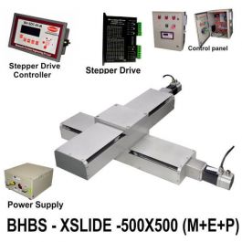 LINEAR XY HEAVY LOAD BALL SCREW SLIDES 500X500 MM WITH STEPPER MOTORS ...