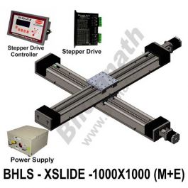 LINEAR XY LEAD SCREW SLIDES 1000X1000 MM WITH STEPPER MOTORS, STEPPER ...